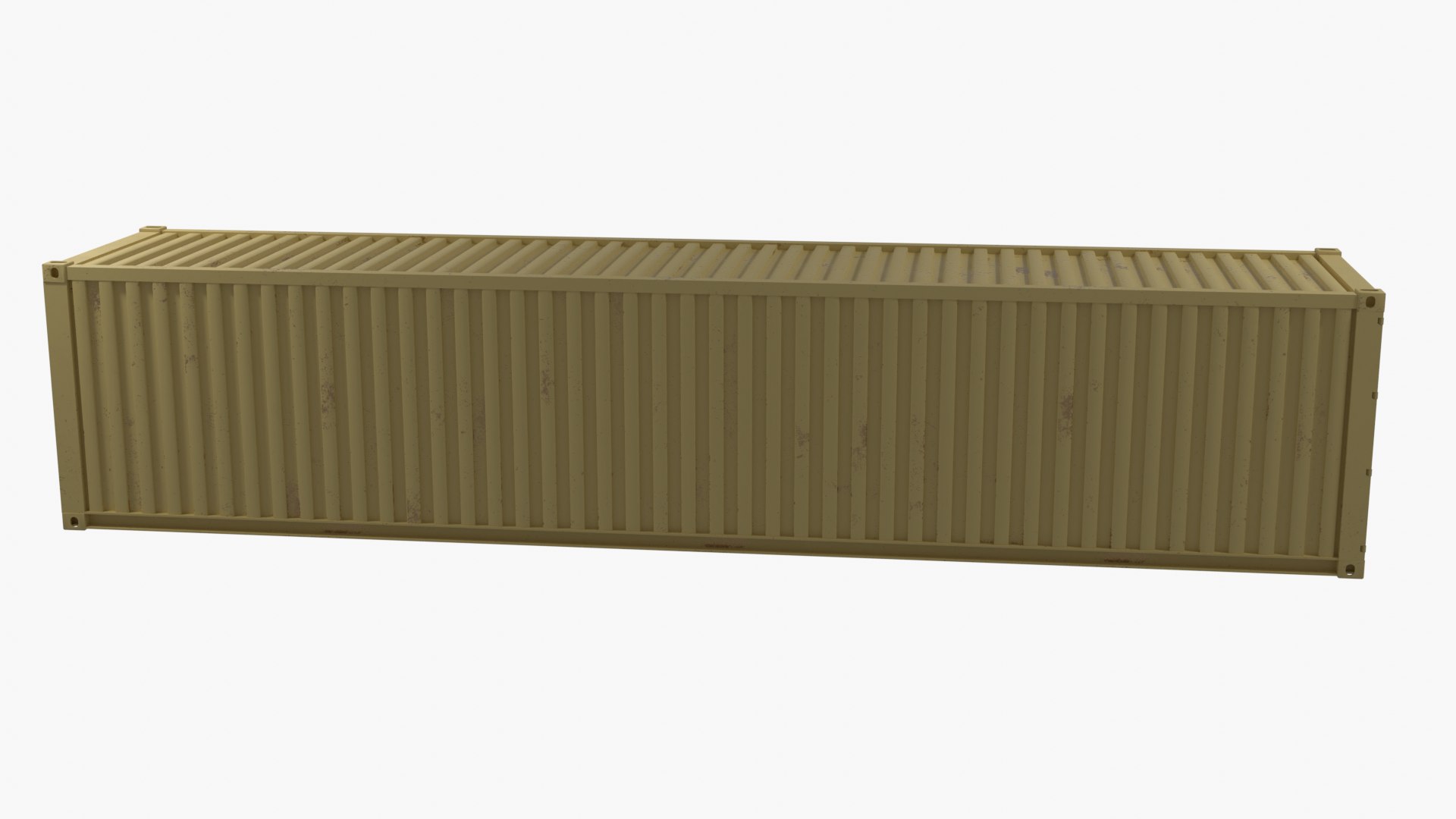 Container 40ft DV 3D Model - TurboSquid 2033011