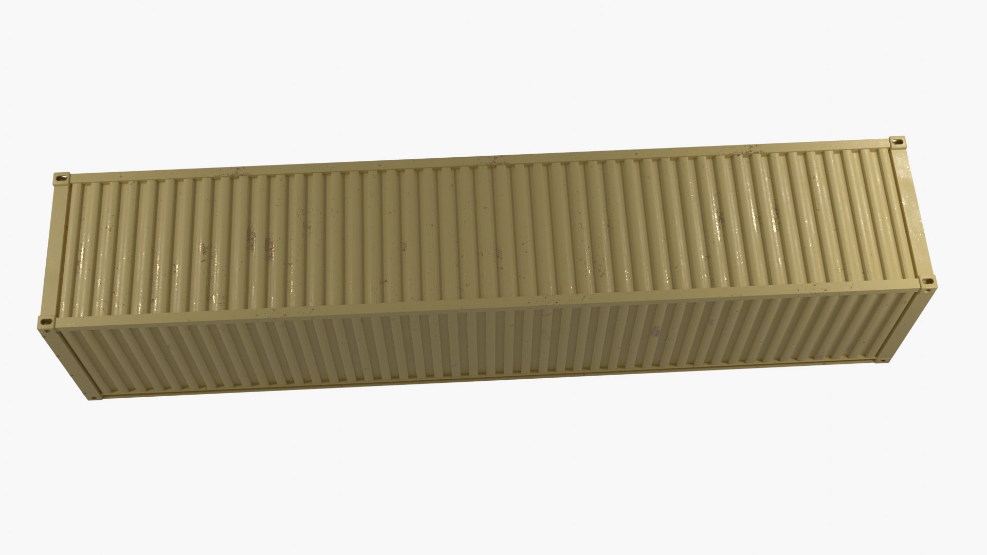 Container 40ft DV 3D Model - TurboSquid 2033011