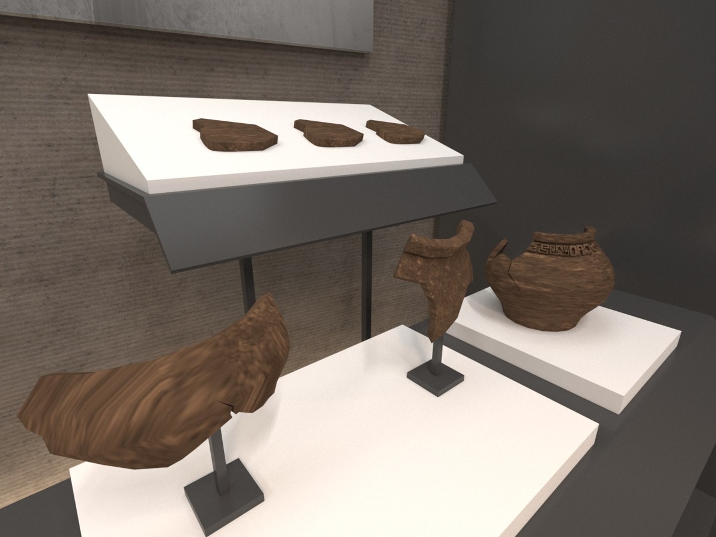 3D Museum 3 - TurboSquid 2063803