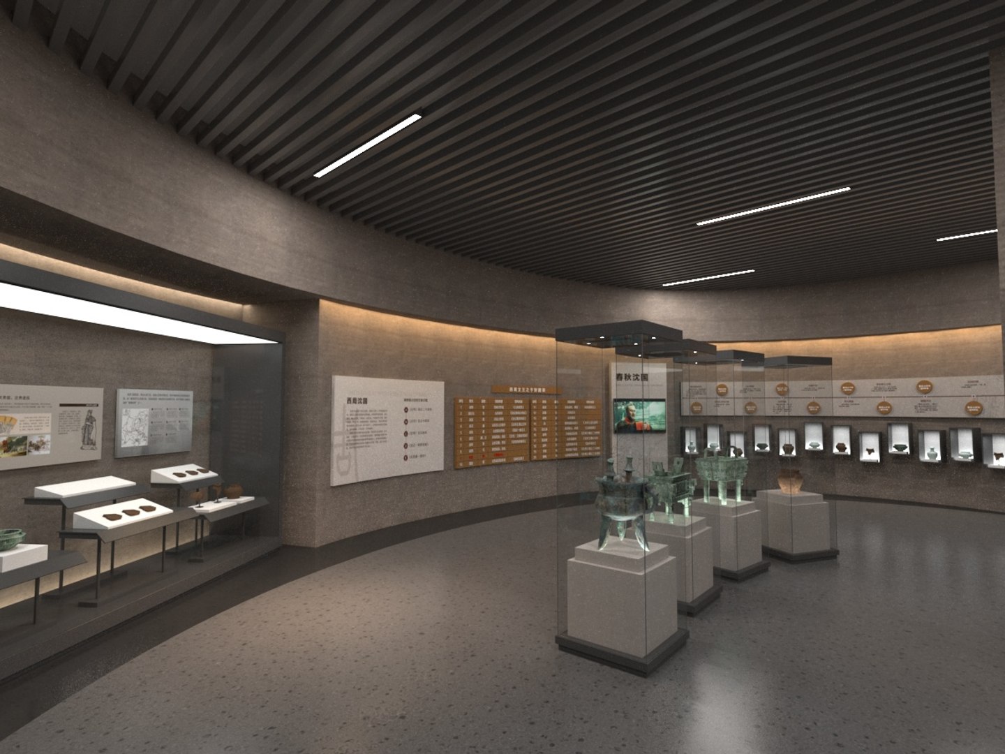 3D Museum 3 - TurboSquid 2063803
