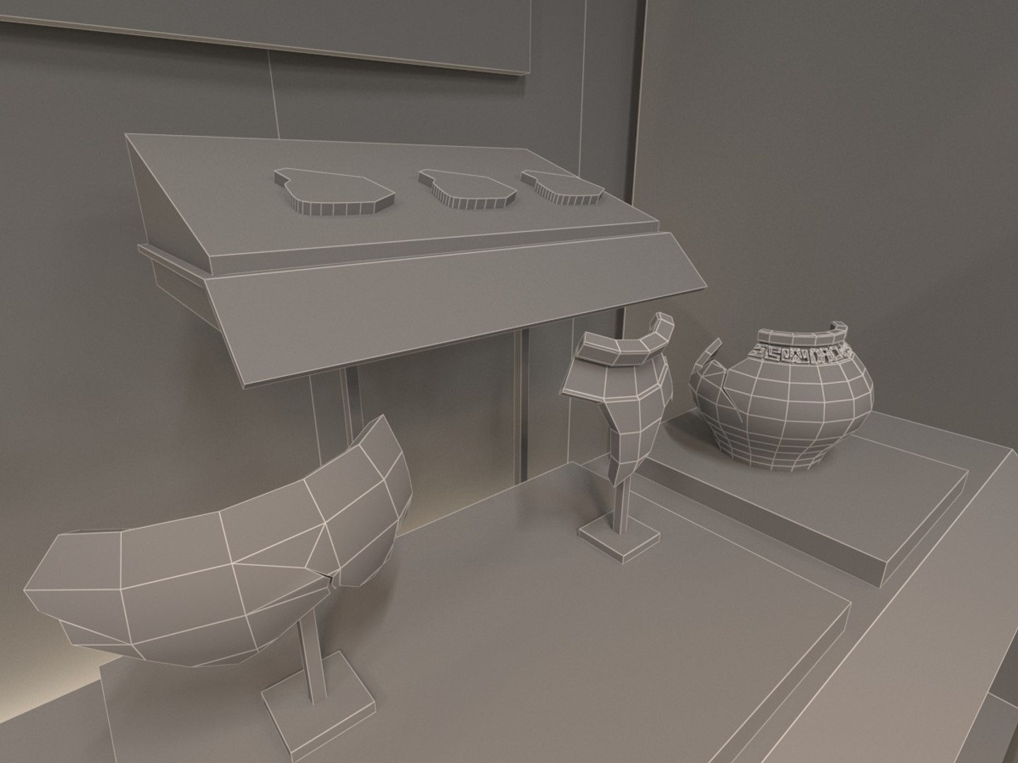 3D Museum 3 - TurboSquid 2063803