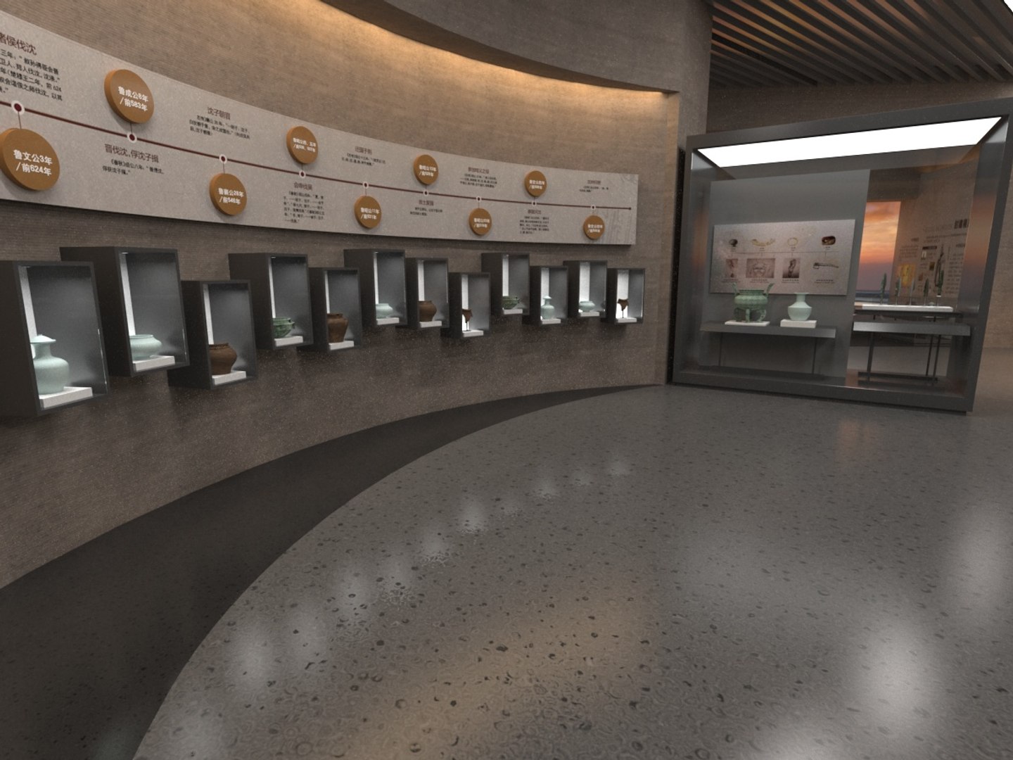 3D Museum 3 - TurboSquid 2063803