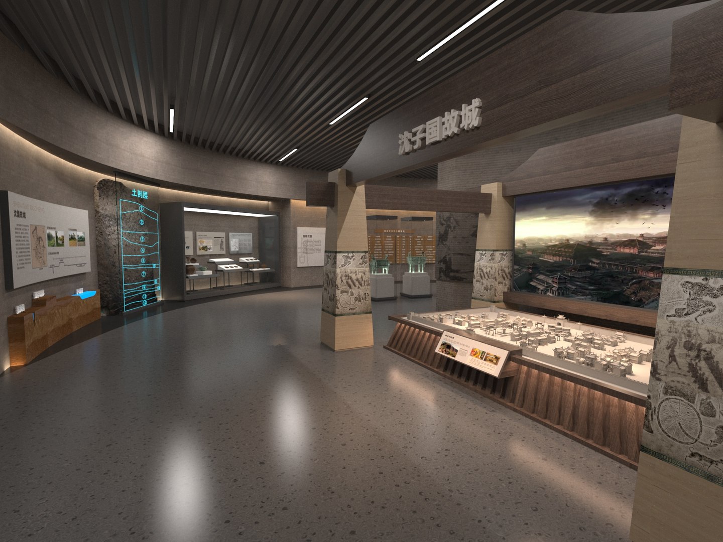 3D Museum 3 - TurboSquid 2063803