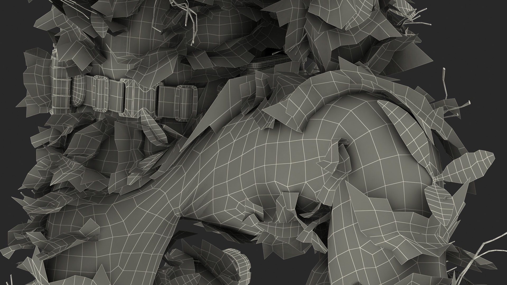 Sniper Kneeling Position 3D - TurboSquid 1989380