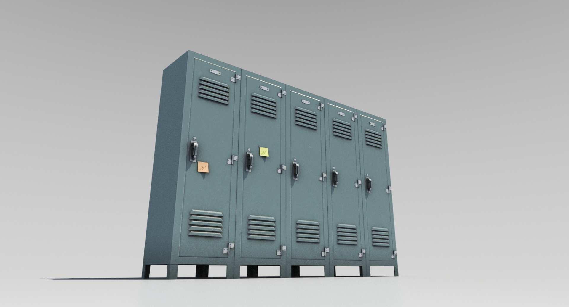 3D Locker Openable Model - TurboSquid 1227873