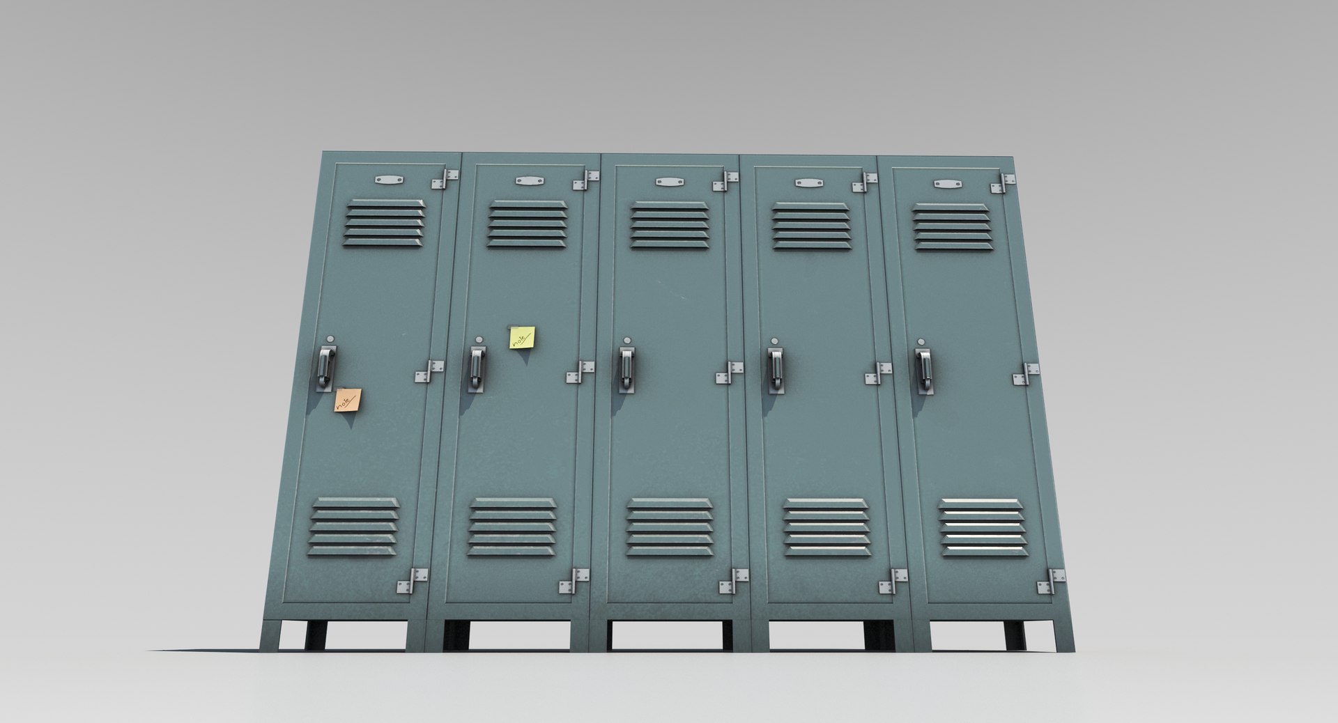 3D Locker Openable Model - TurboSquid 1227873
