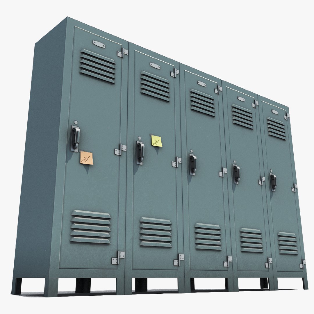 3D Locker Openable Model - TurboSquid 1227873