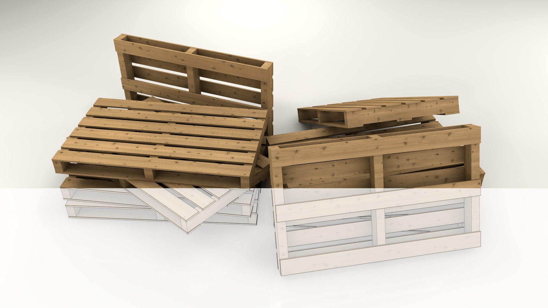 3D Pallet Case - TurboSquid 1520975