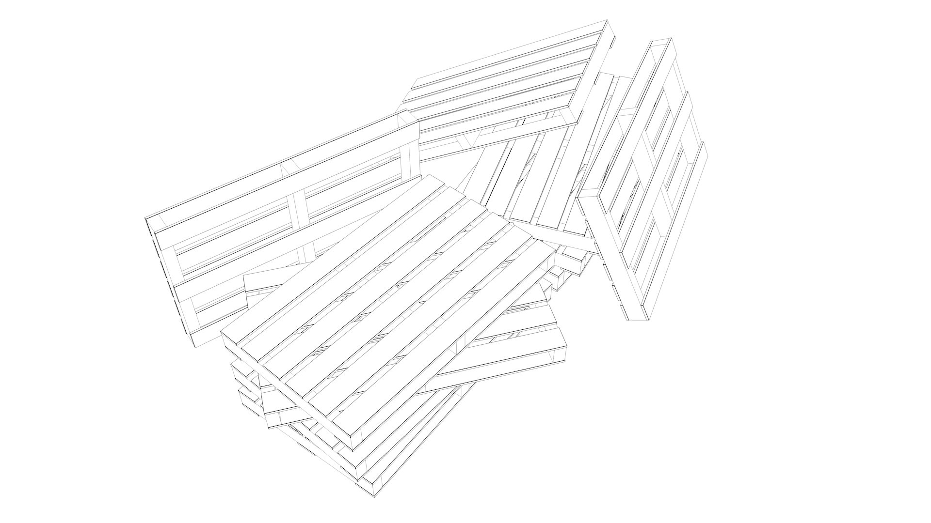 3D Pallet Case - TurboSquid 1520975