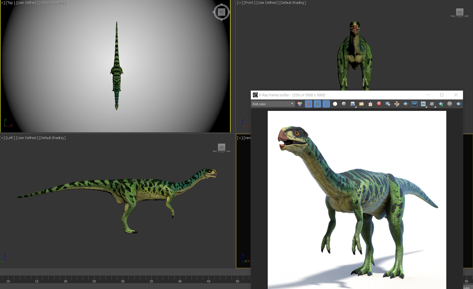 3D model Chilesaurus Static - TurboSquid 1903369