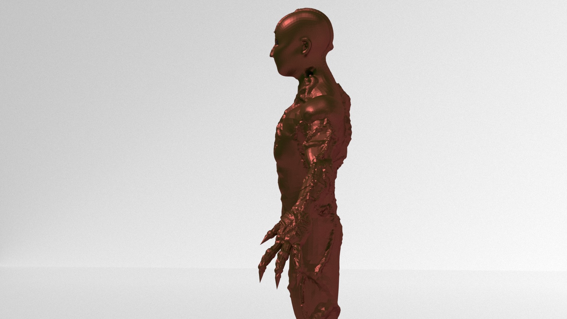 3D male monster model - TurboSquid 1500909