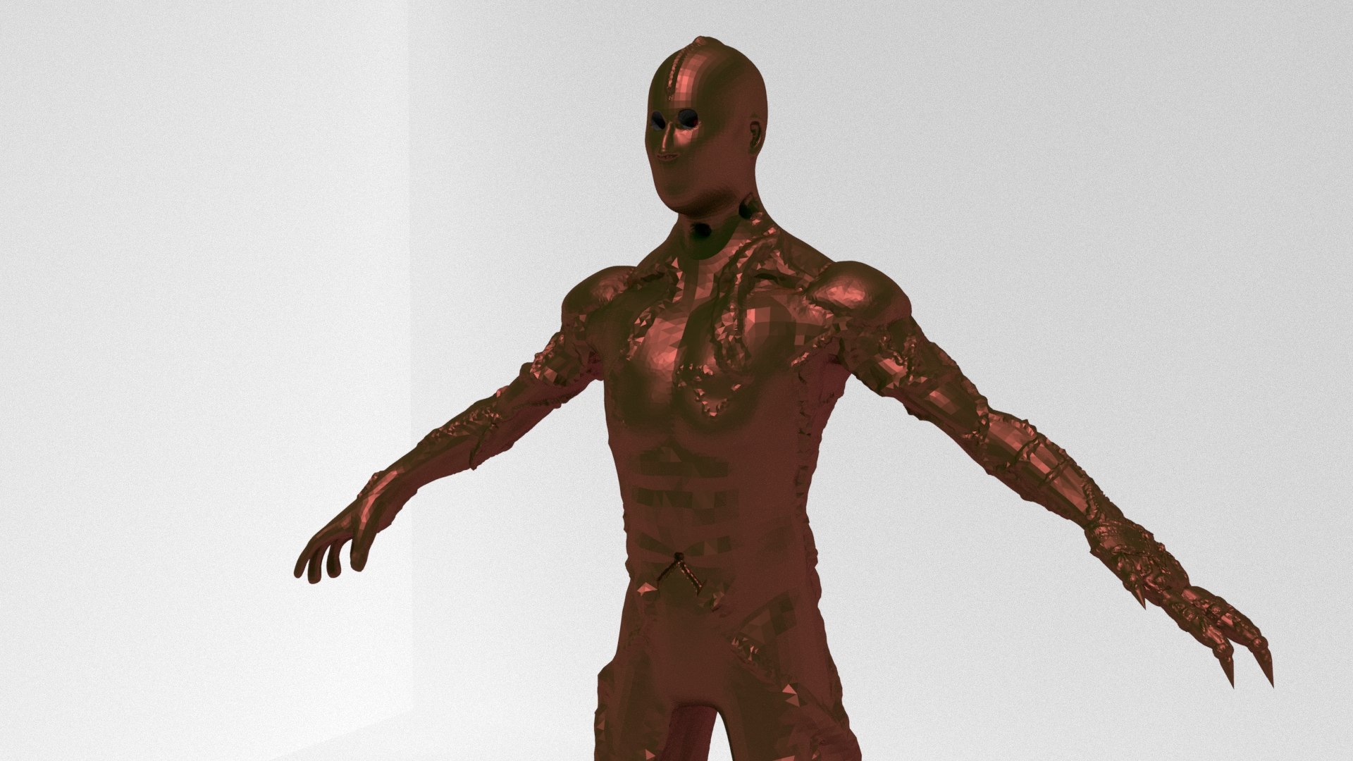 3D male monster model - TurboSquid 1500909