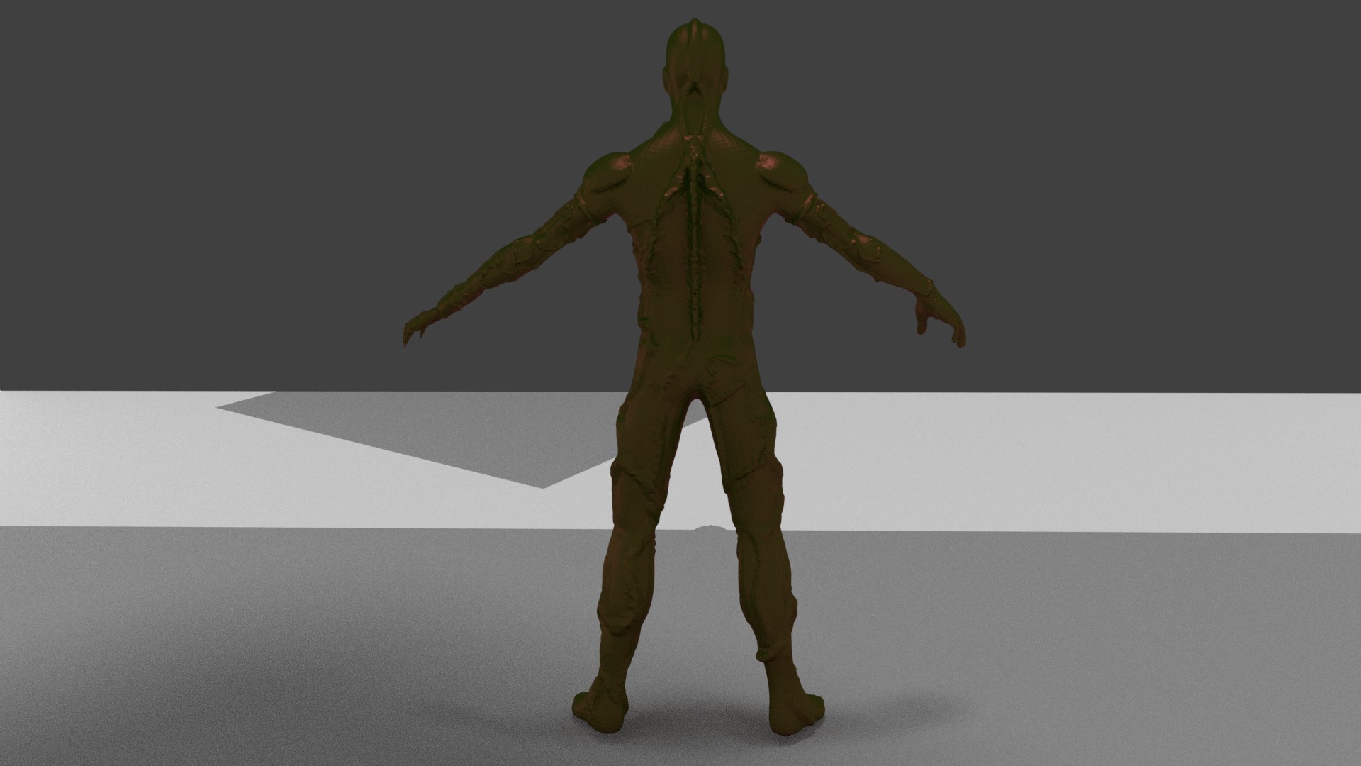 3D male monster model - TurboSquid 1500909