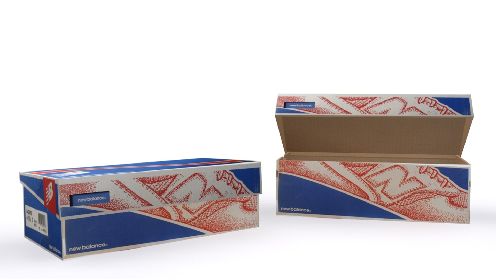 3d Model New Shoe Box 1