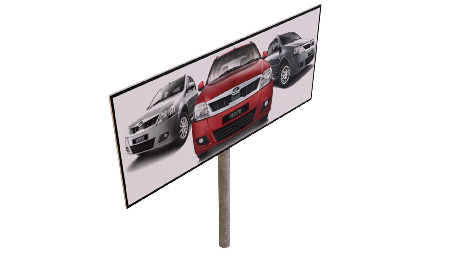 3D Road Side Hoarding - TurboSquid 2136575