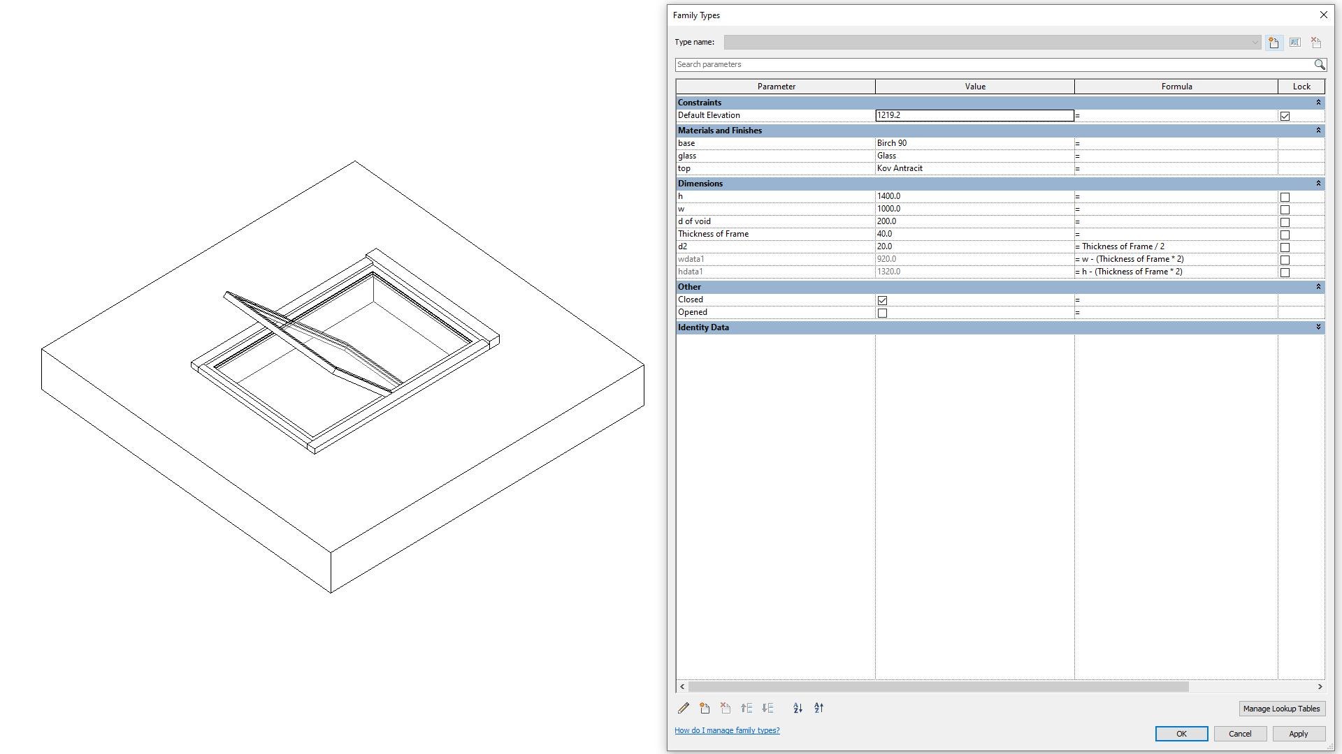 Roof Window - Full Parametric Revit Family 3D - TurboSquid 1764669