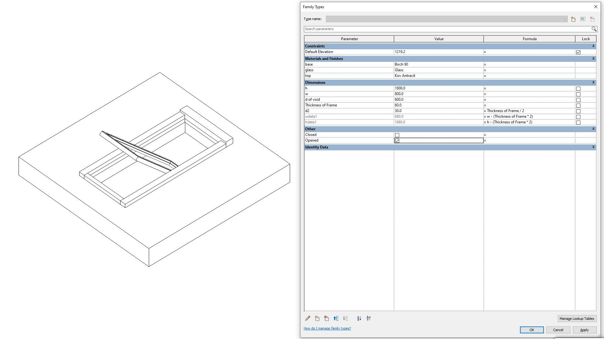 Roof Window - Full Parametric Revit Family 3D - TurboSquid 1764669