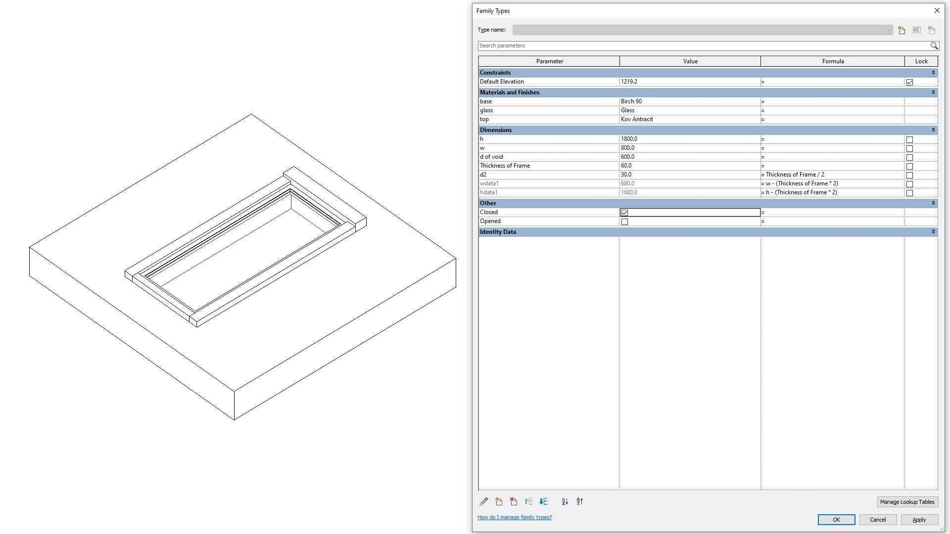 Roof Window - Full Parametric Revit Family 3D - TurboSquid 1764669