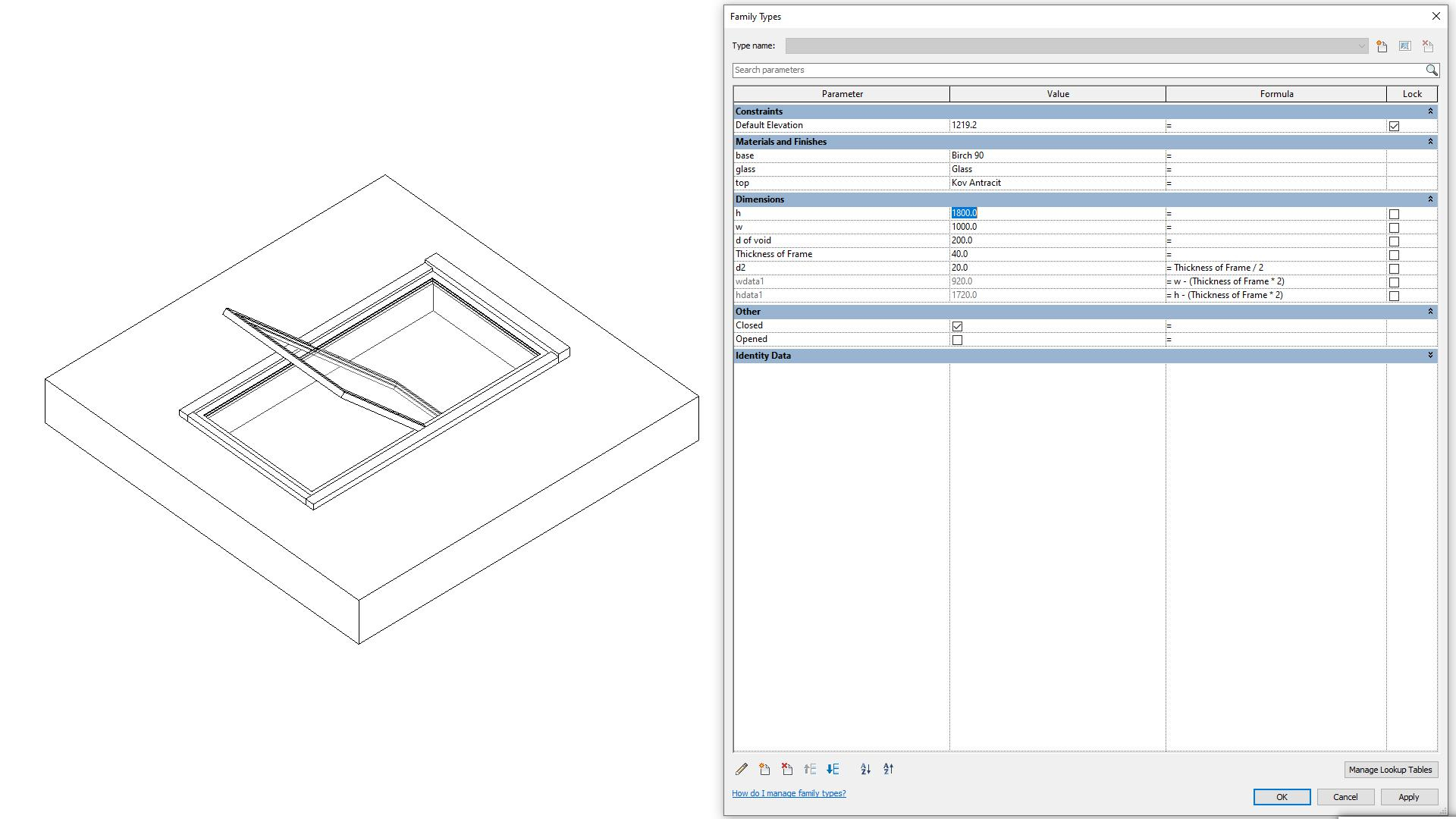 Roof Window - Full Parametric Revit Family 3D - TurboSquid 1764669