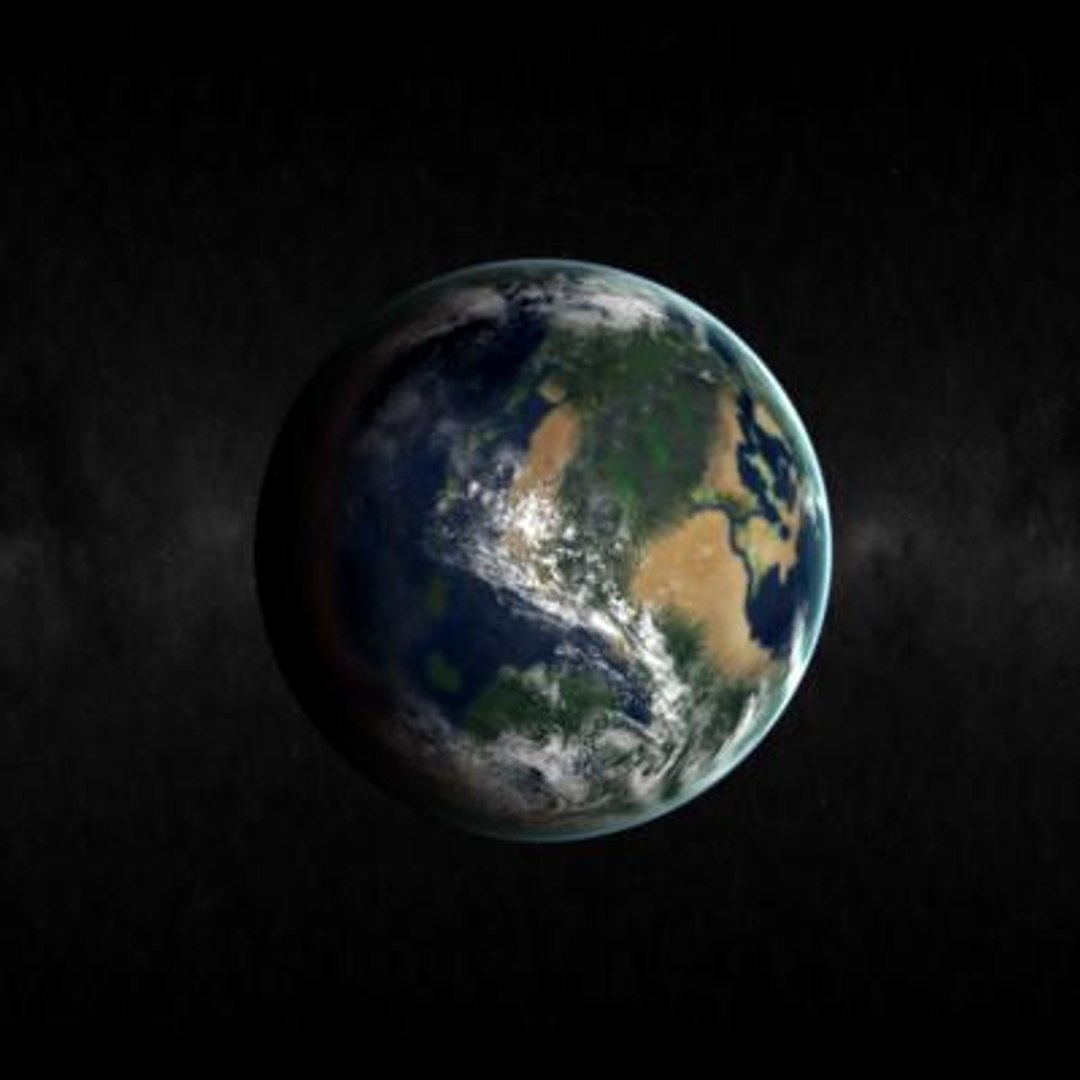 Pangea Permian Earths 3d Model