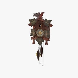 3D Cuckoo-Clock Models | TurboSquid
