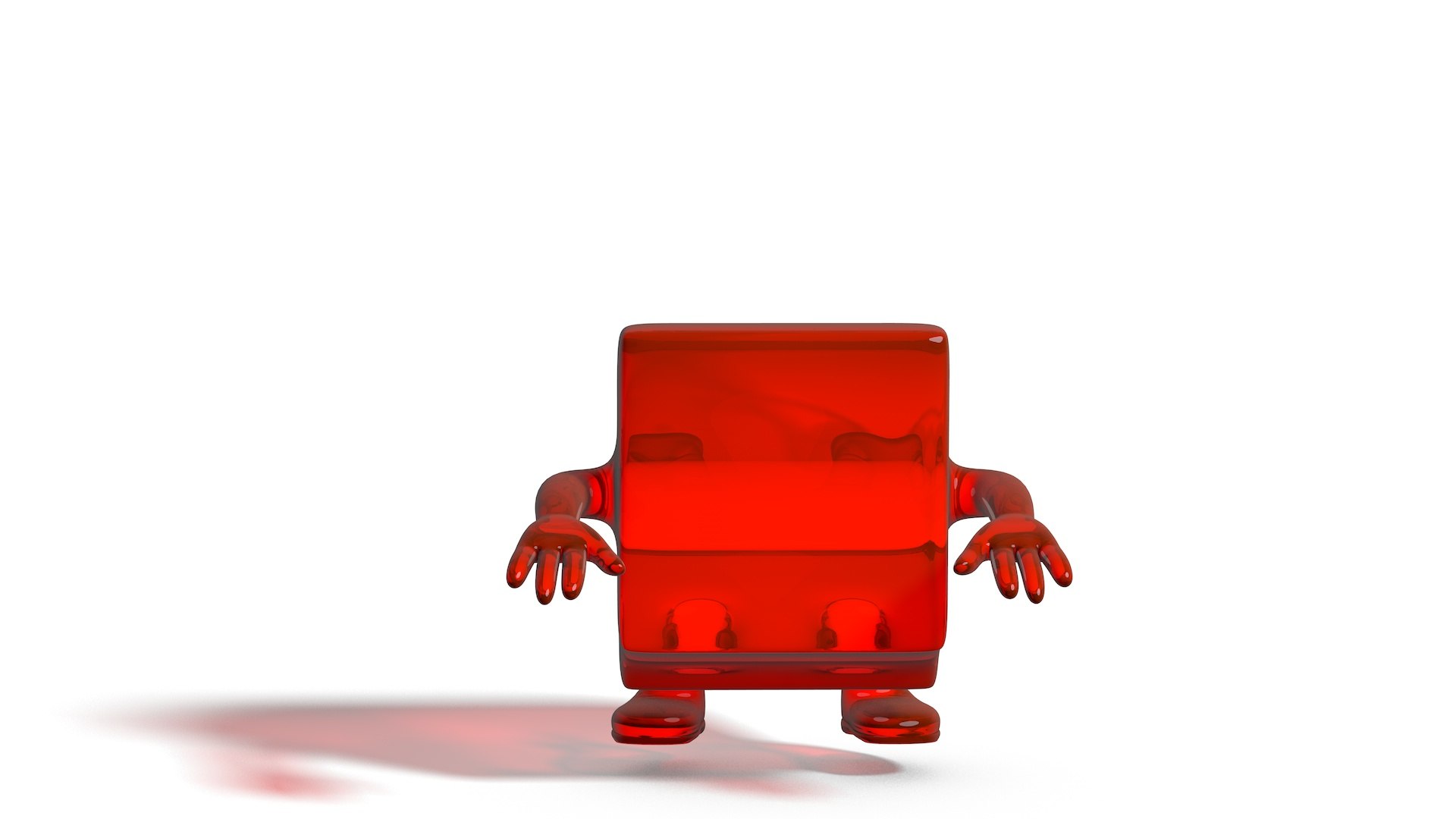 3d Model Jelly Character