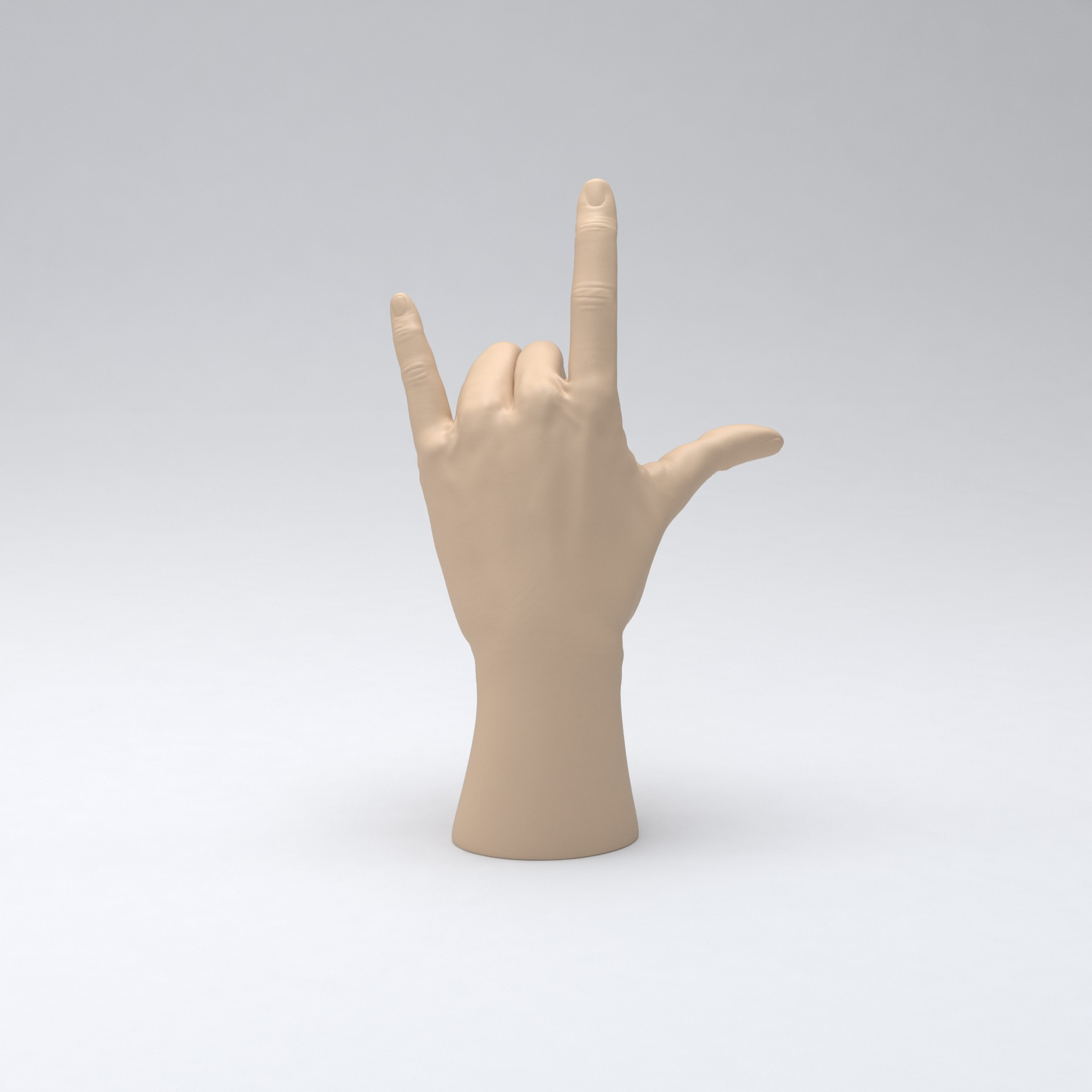 hand pack 3d model