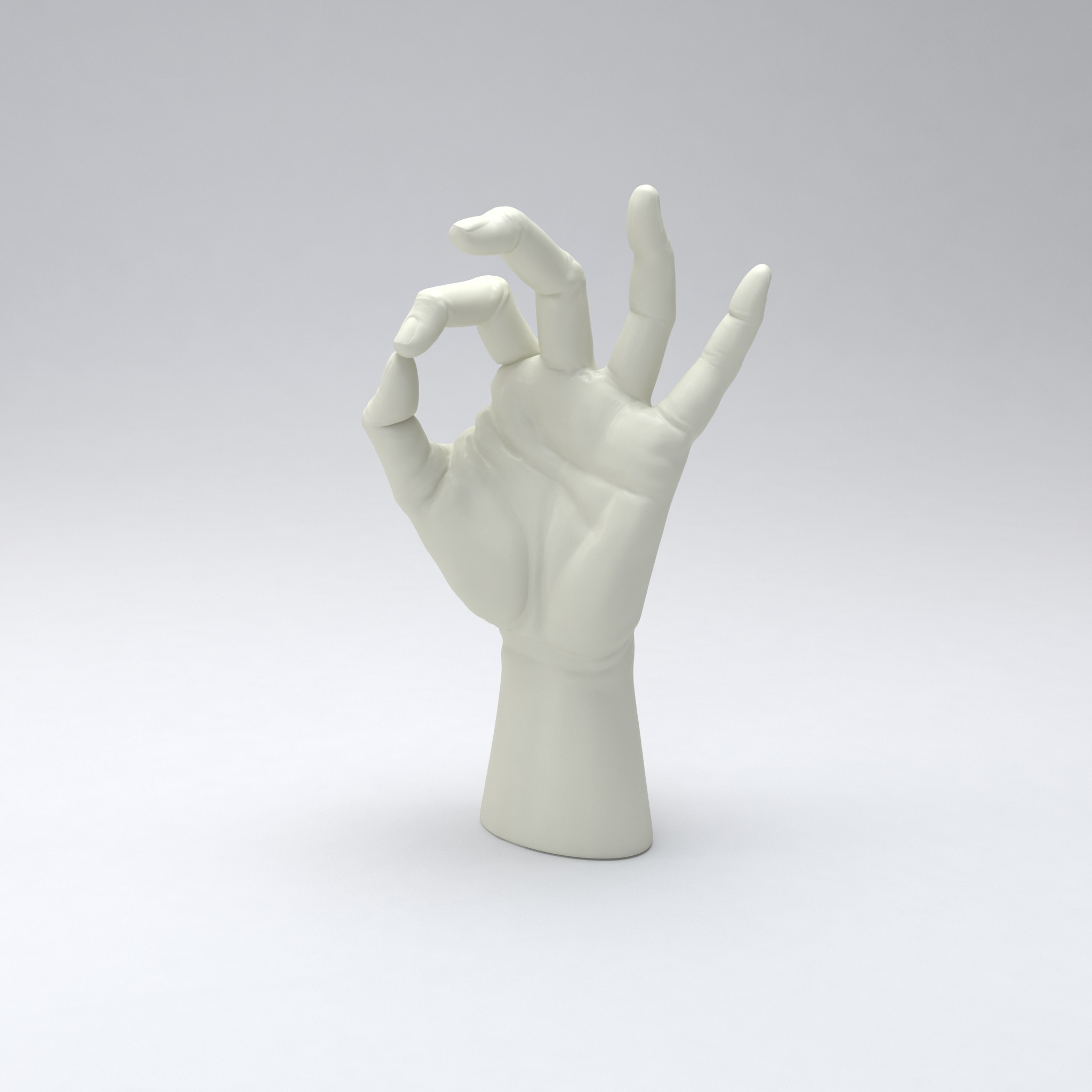 hand pack 3d model