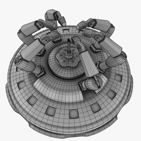 3d model nanobot nano bot