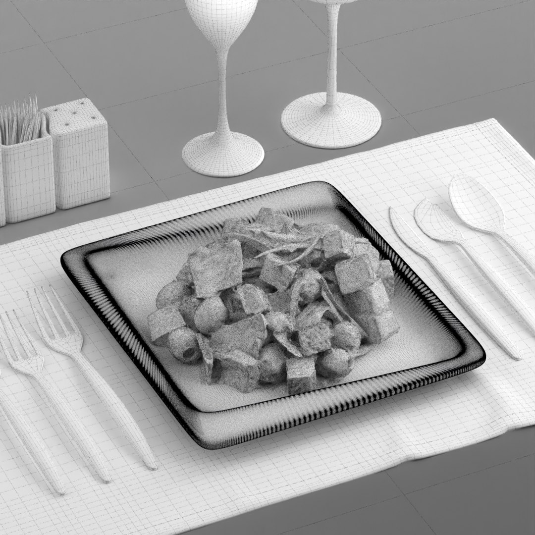 Scanned Food 3D Model - TurboSquid 1635861