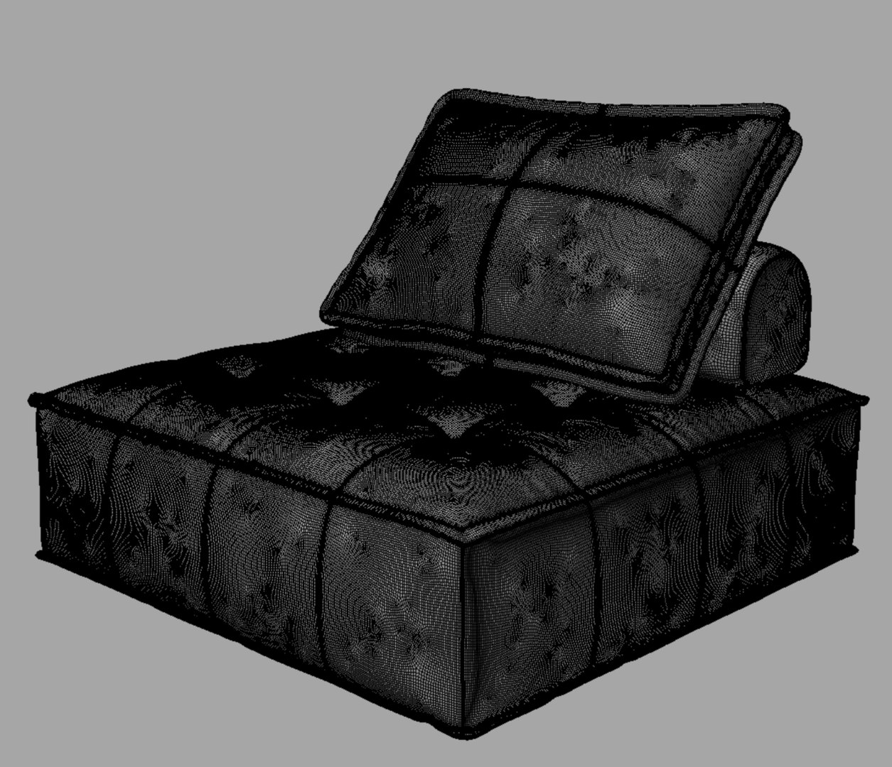 3D Fabric Occasional Chair 3D model 3D model - TurboSquid 2124899