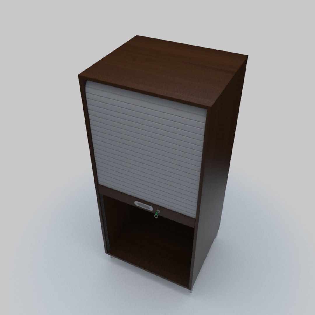 3D roller shutter cabinet - TurboSquid 1648750