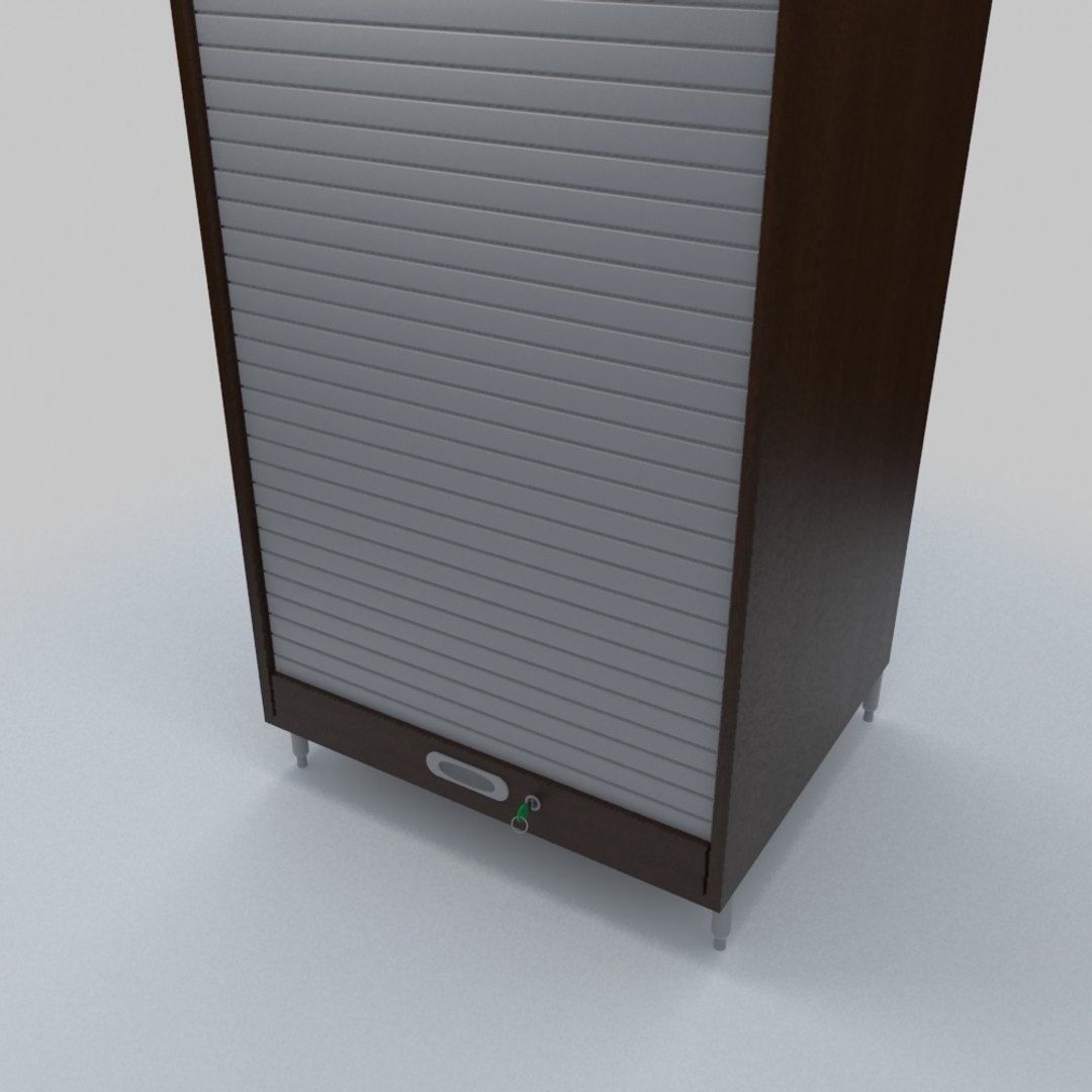 3D roller shutter cabinet - TurboSquid 1648750