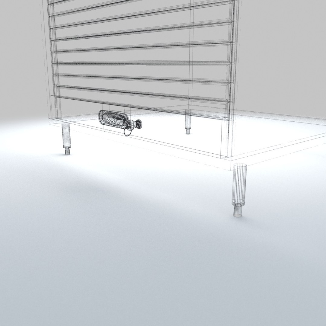 3D roller shutter cabinet - TurboSquid 1648750
