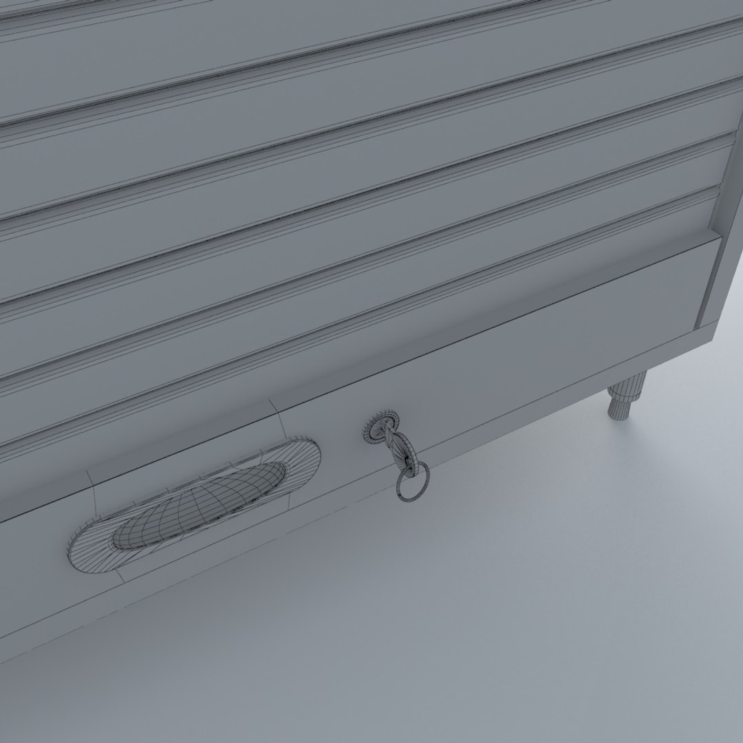 3D roller shutter cabinet - TurboSquid 1648750