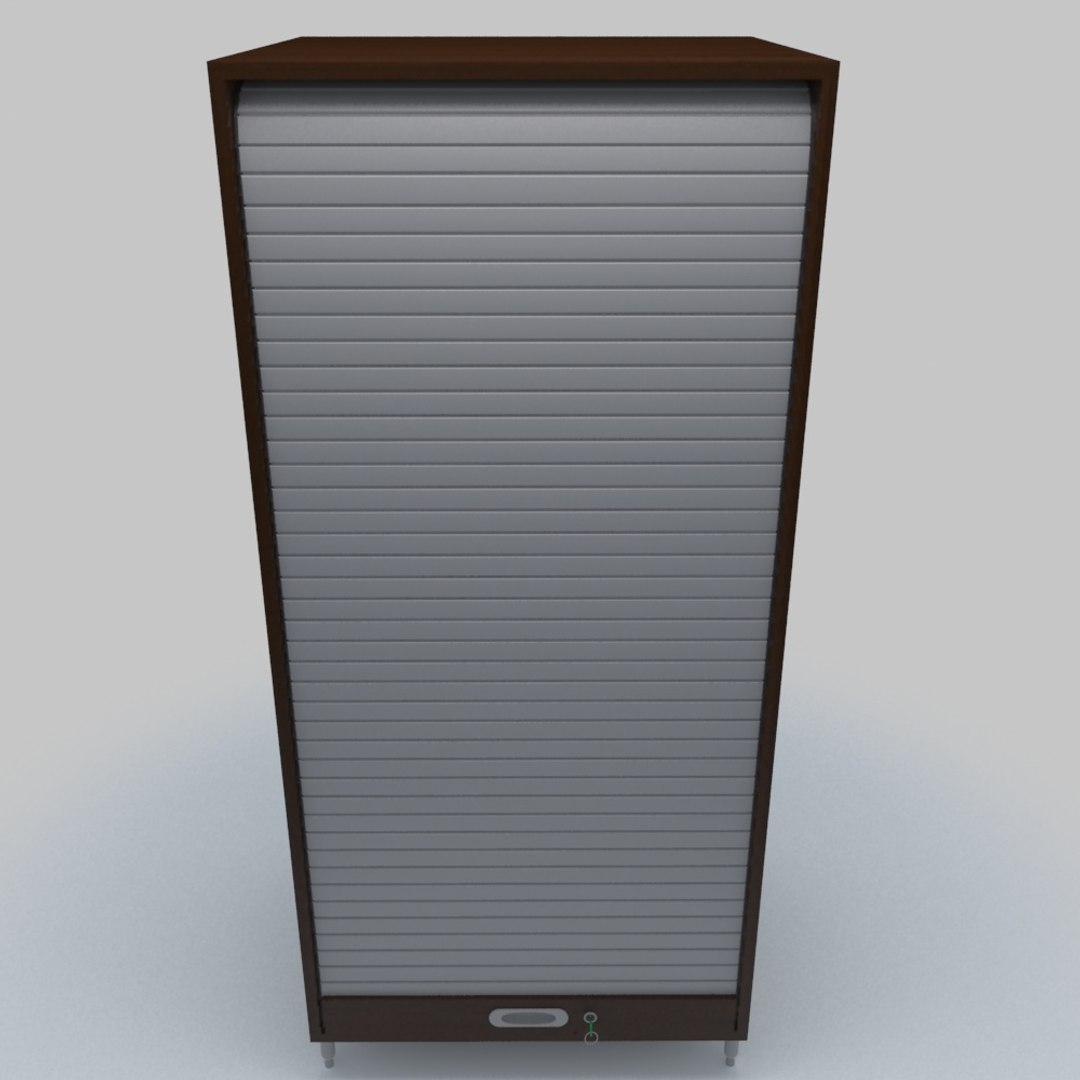 3D roller shutter cabinet - TurboSquid 1648750