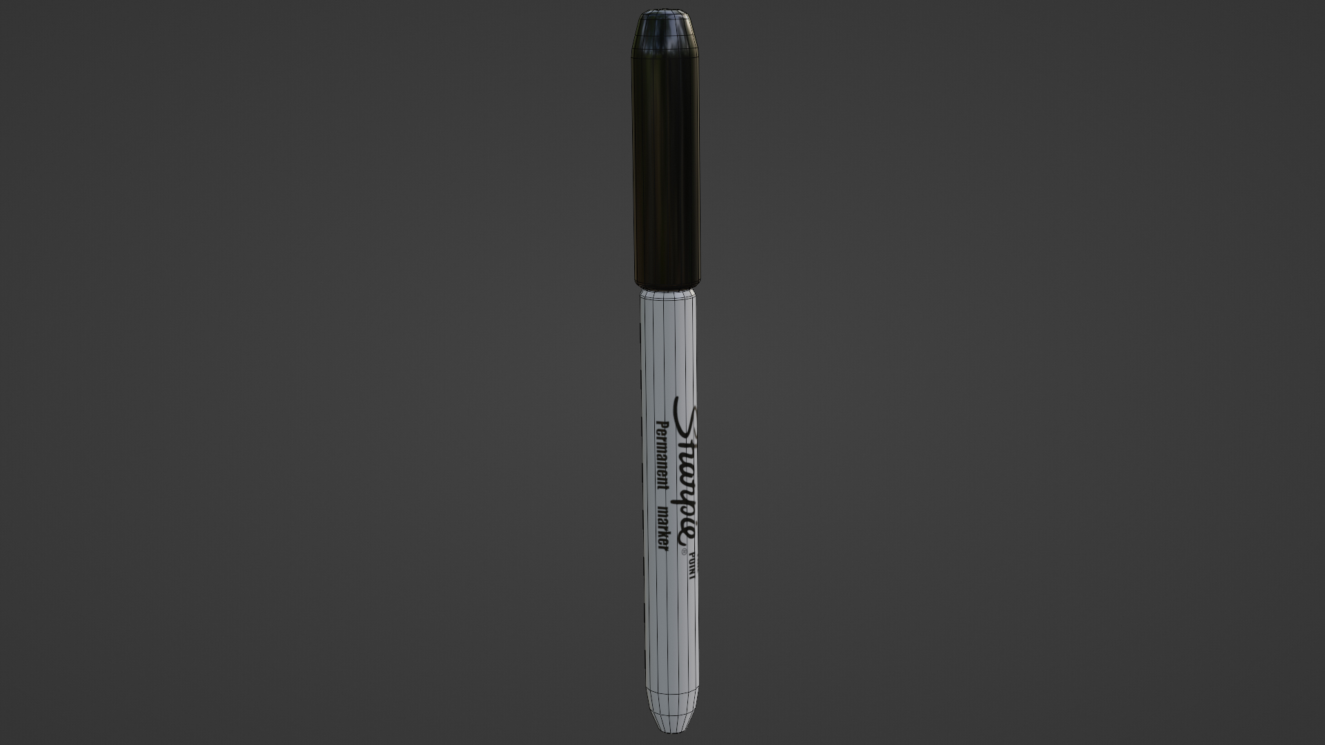 3D Sharpie Permanent Marker - TurboSquid 2125083