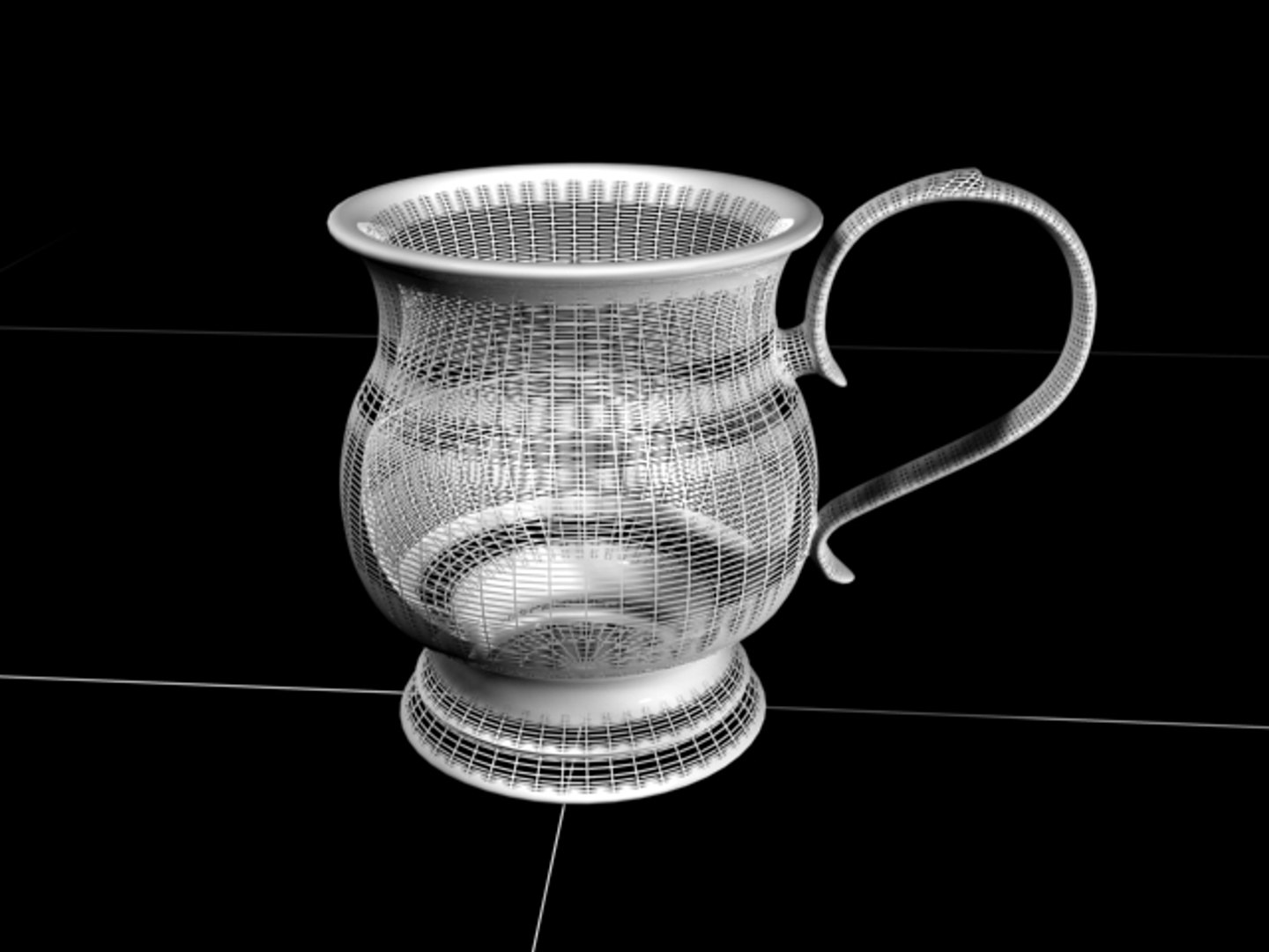 Tea Cup 3d Model