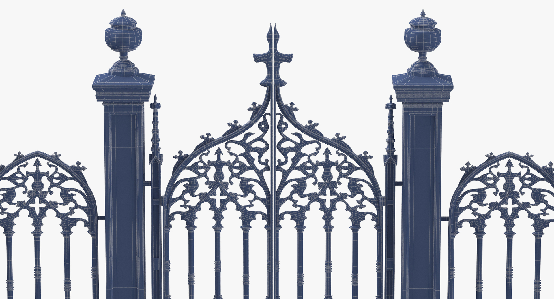 cemetery gates 02 c4d