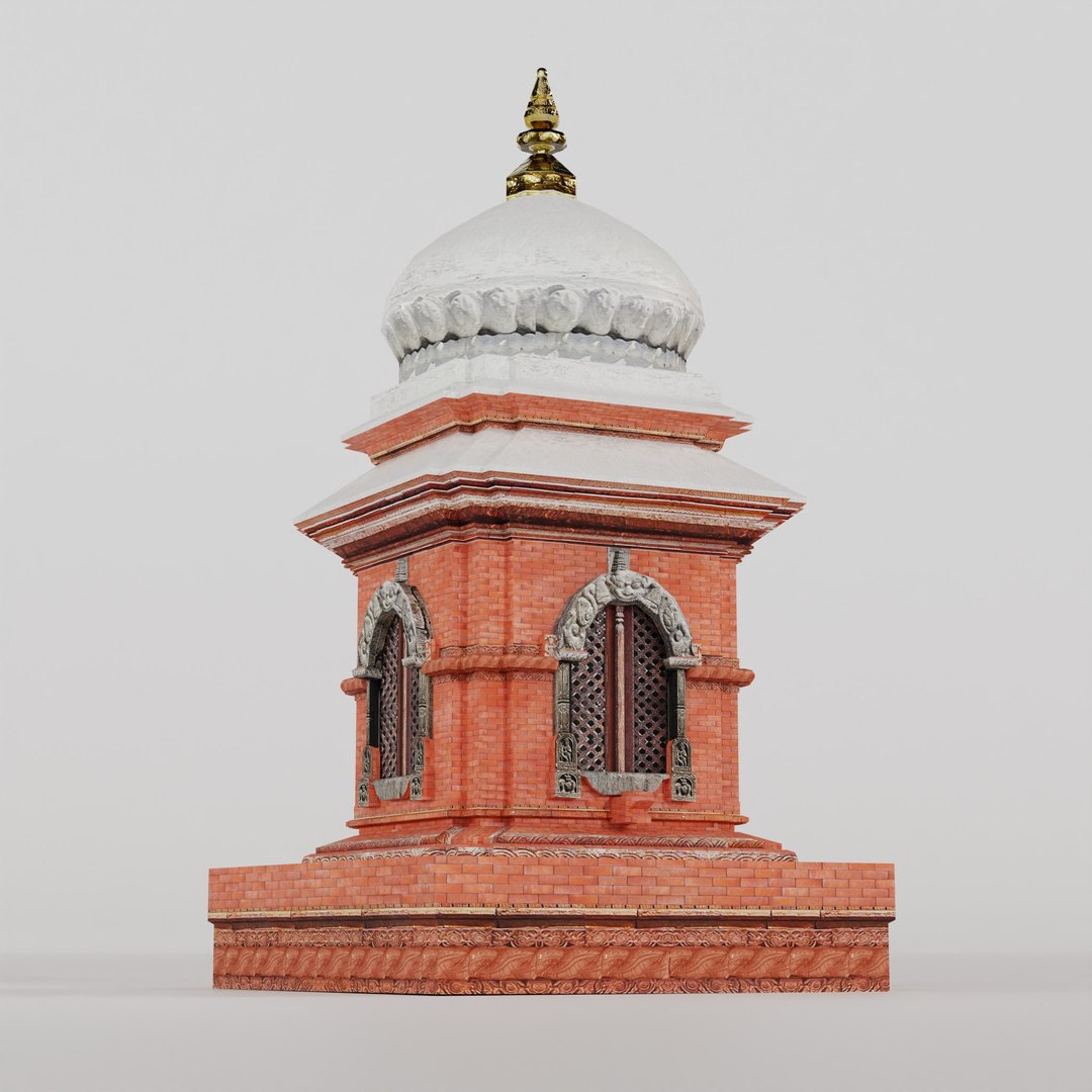 Hindu Temple E 3D - TurboSquid 2178049