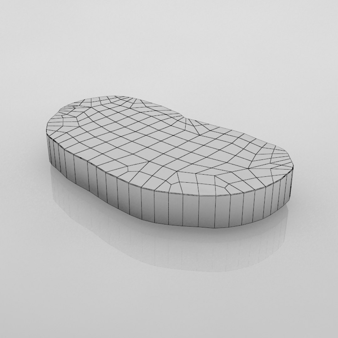 3d red caviar model