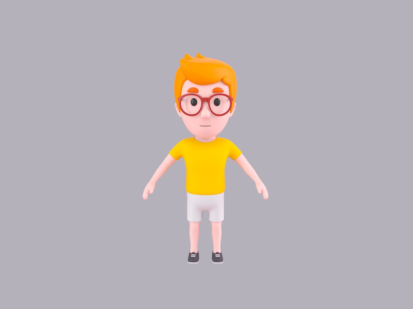 Cartoon Male Character Rigged 073 3D - TurboSquid 2379467