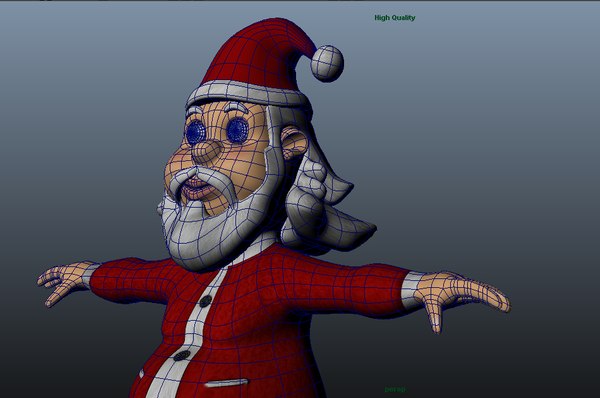 3D model santa - TurboSquid 1235305