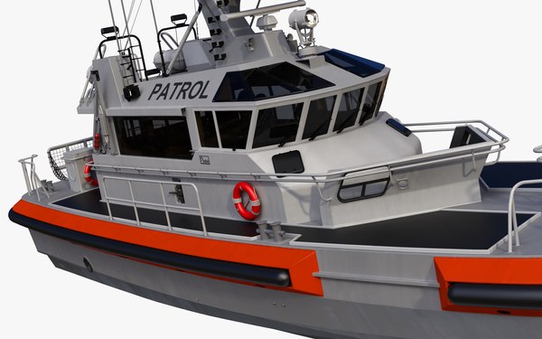 Patrol Boat 22m 3D model - TurboSquid 1849640