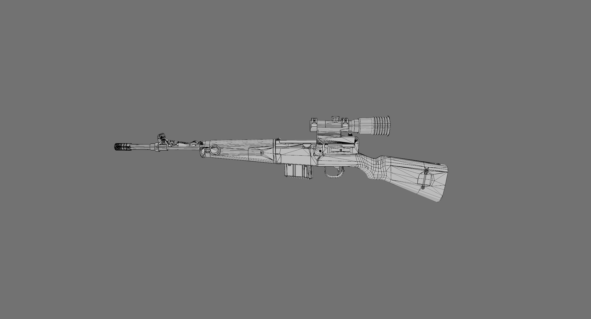 3d obj mas-49 56 rifle