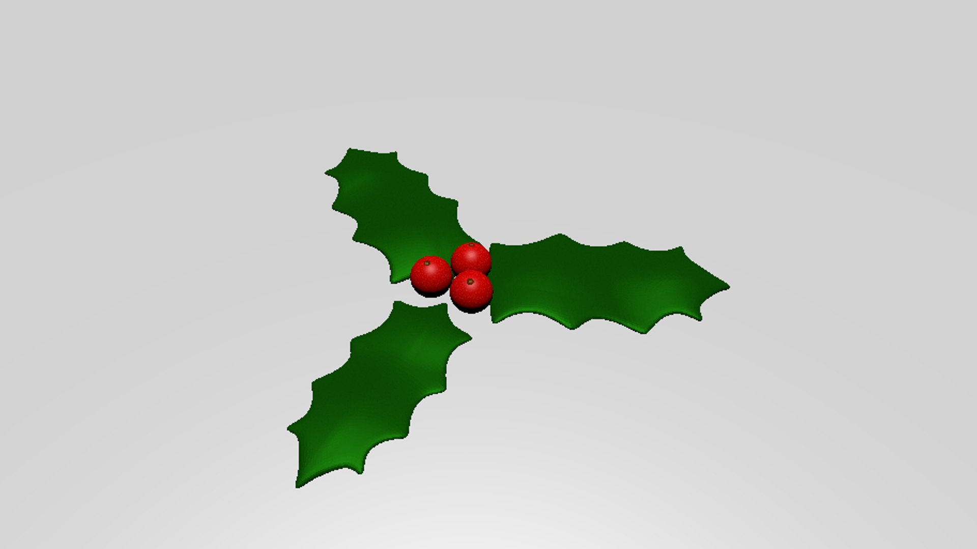 3D Mistletoe Holidays - TurboSquid 1230160