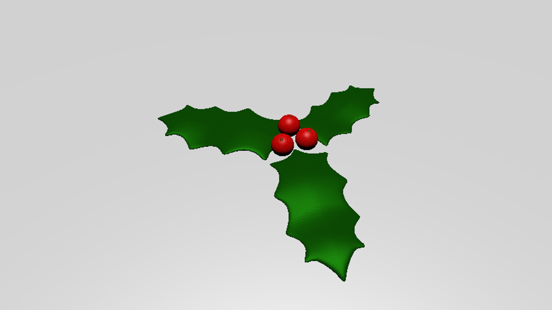 3D Mistletoe Holidays - TurboSquid 1230160