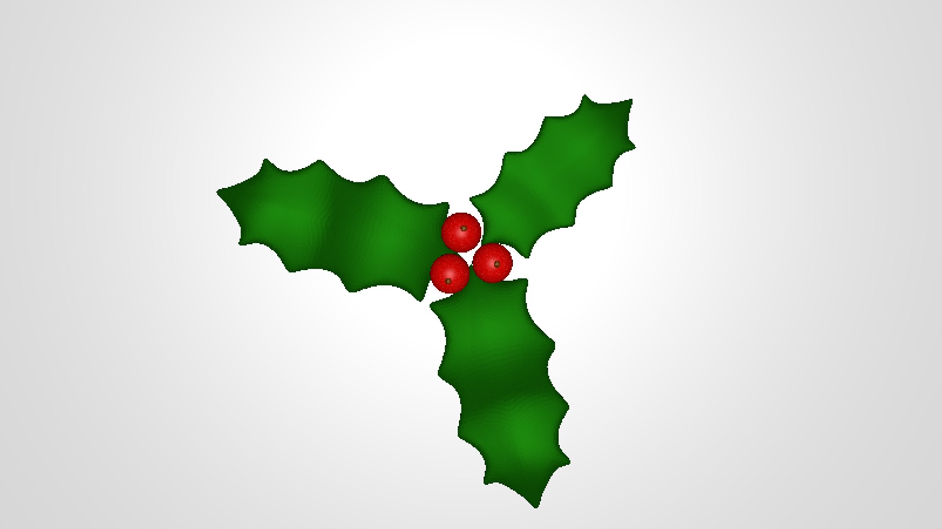 3D Mistletoe Holidays - TurboSquid 1230160