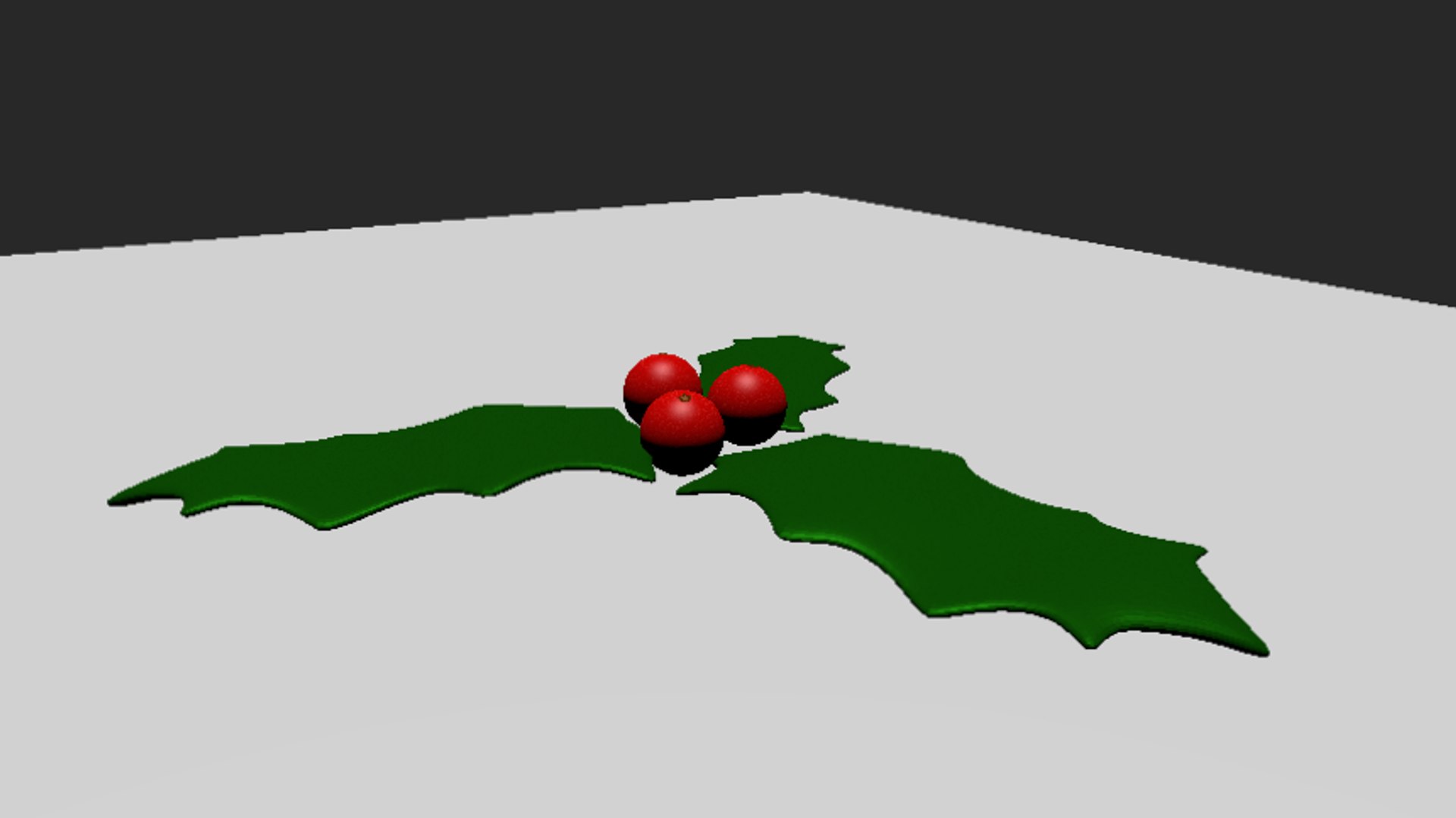 3D Mistletoe Holidays - TurboSquid 1230160