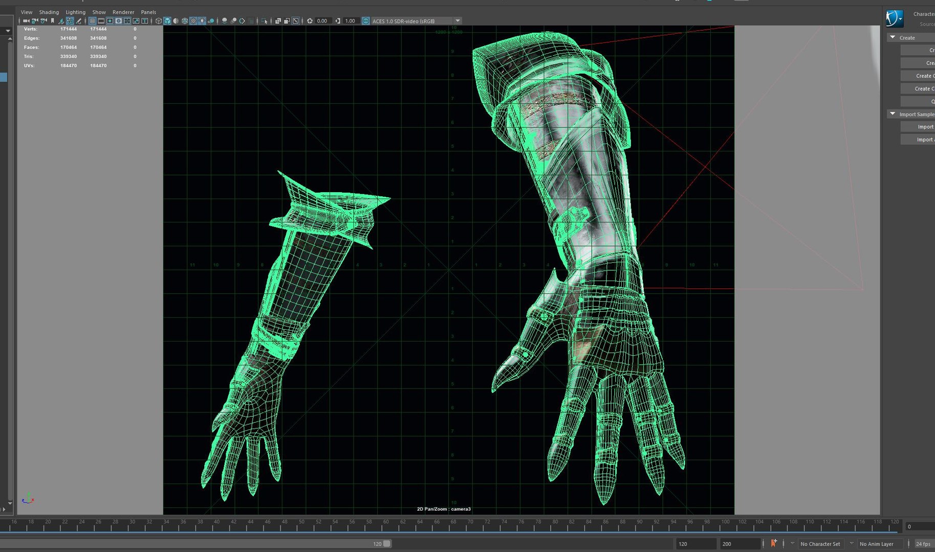 Female Knigt Elbow Wrist Armor MidPoly 3D - TurboSquid 2034165